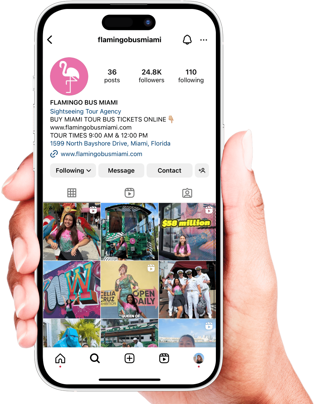 Official Flamingo Bus Miami Tours $59 | Miami Bus Tours